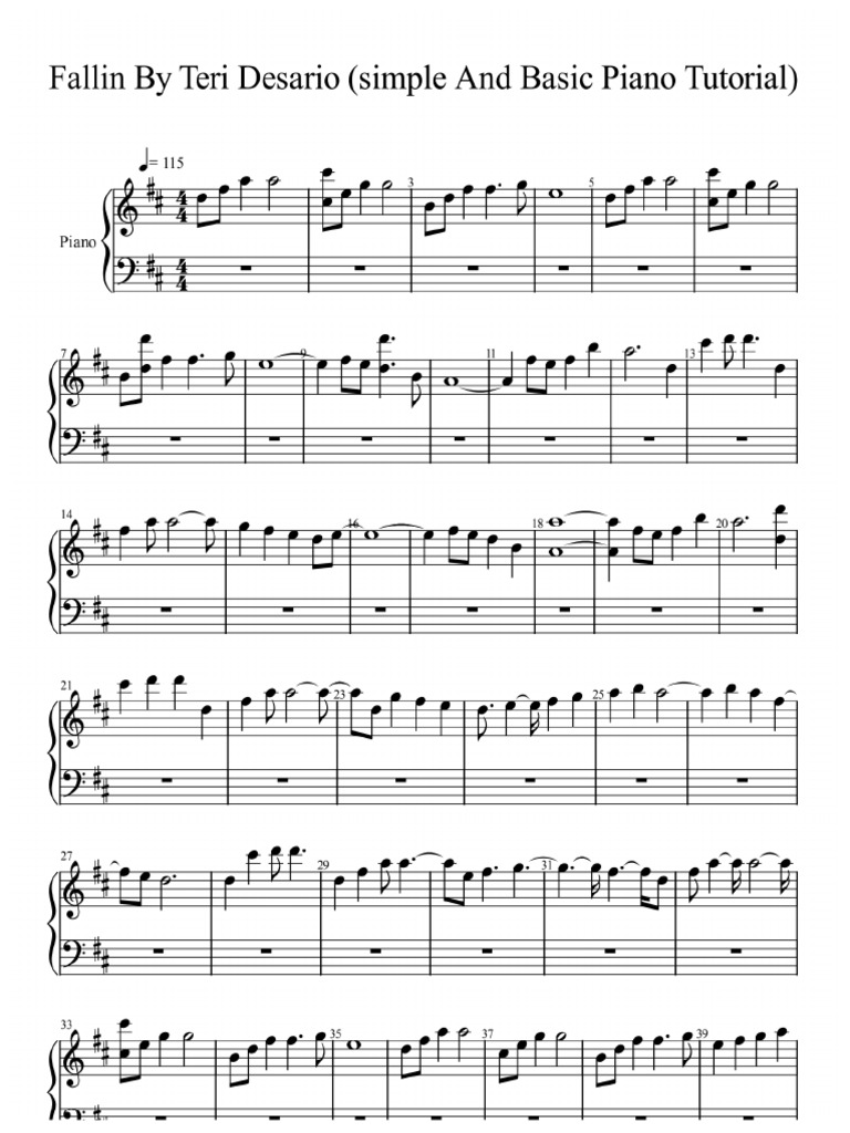 Fallin by Teri Desario | PDF