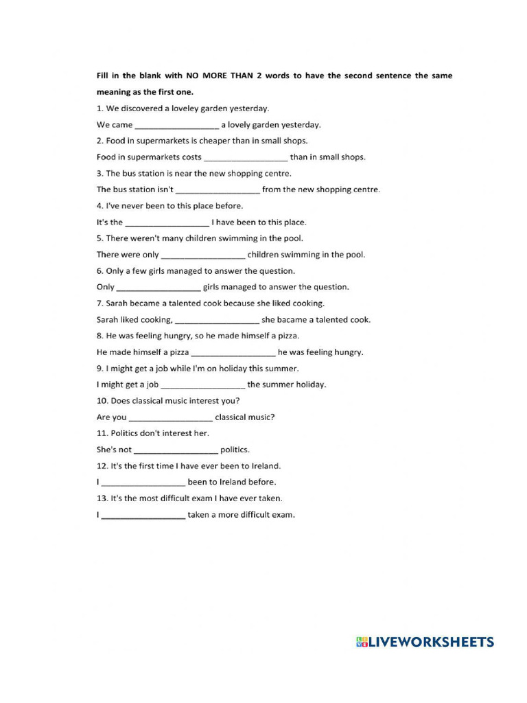 PET-writing Practice | PDF