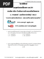 แนวข้อสอบฟิสิกส์ MWIT ชุด 2 | PDF