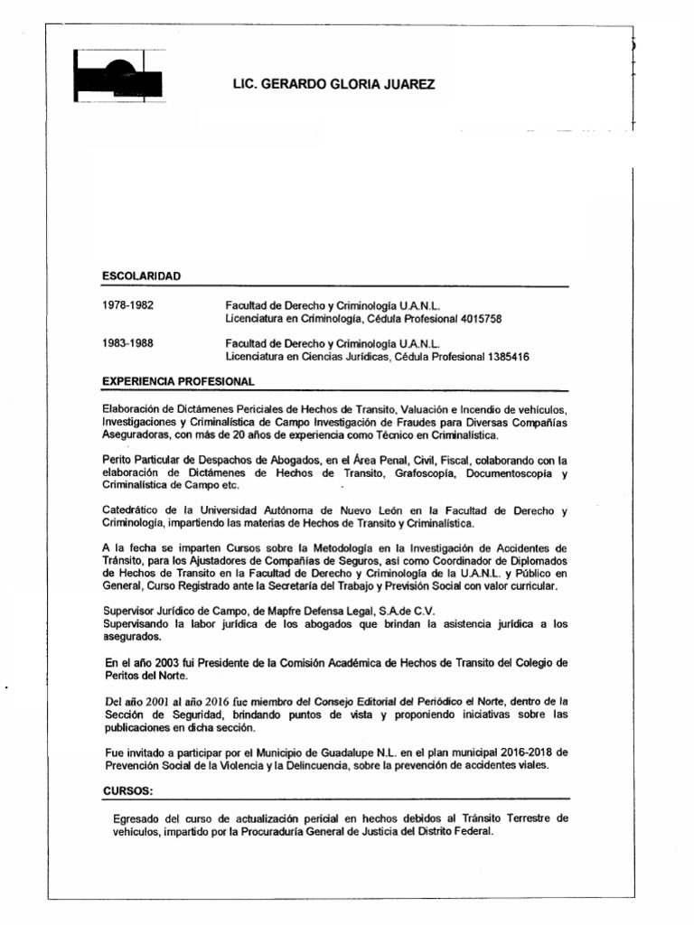32.-Gerardo Gloria Juarez - Censurado | PDF