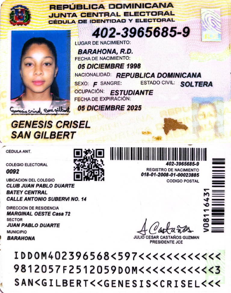 Copia de La Cedula | PDF