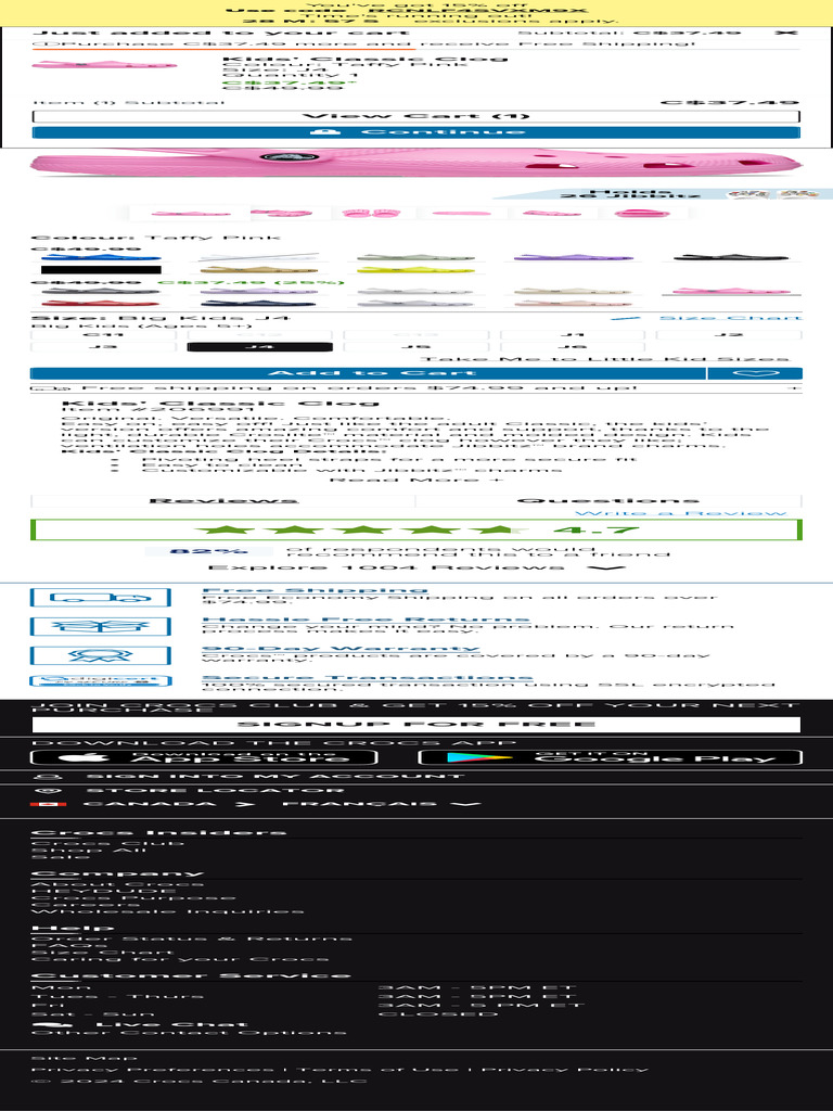 Kids' Classic Clog - Crocs | PDF