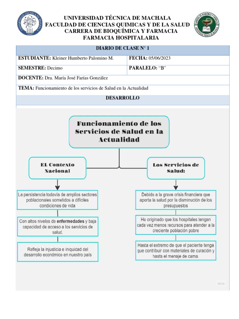 01 - Diario de Clase 1 | PDF