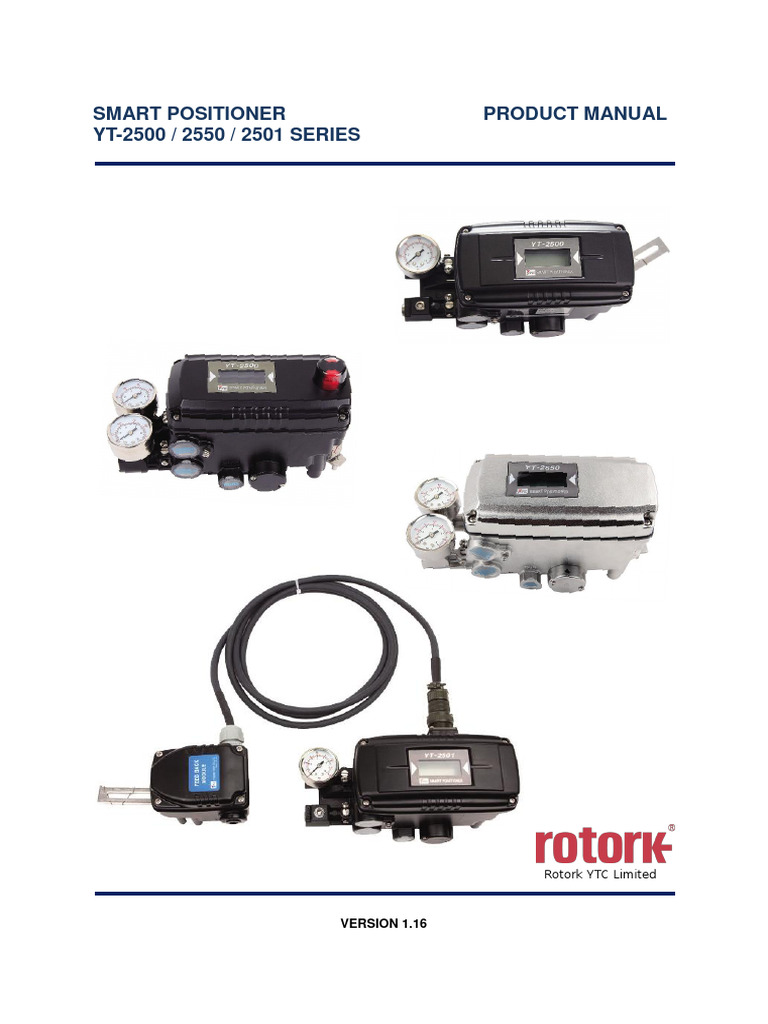 Rotork Ytc Smart Positioner 2 | PDF | Valve | Actuator