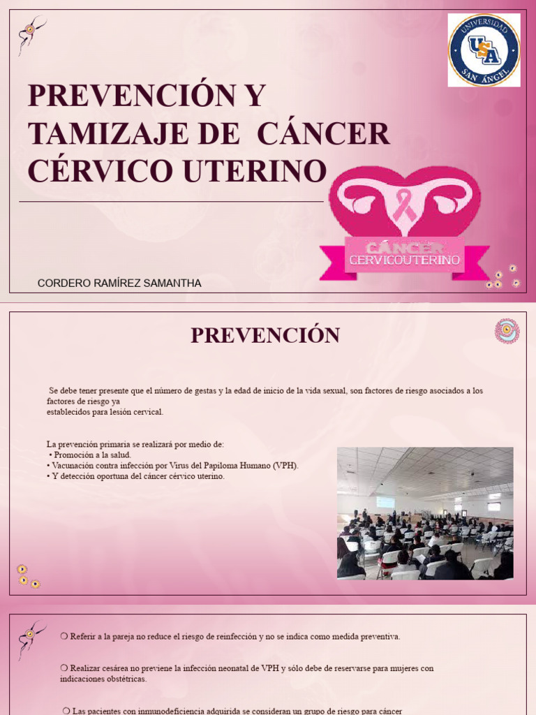 CACU | PDF | Cáncer de cuello uterino | Cáncer