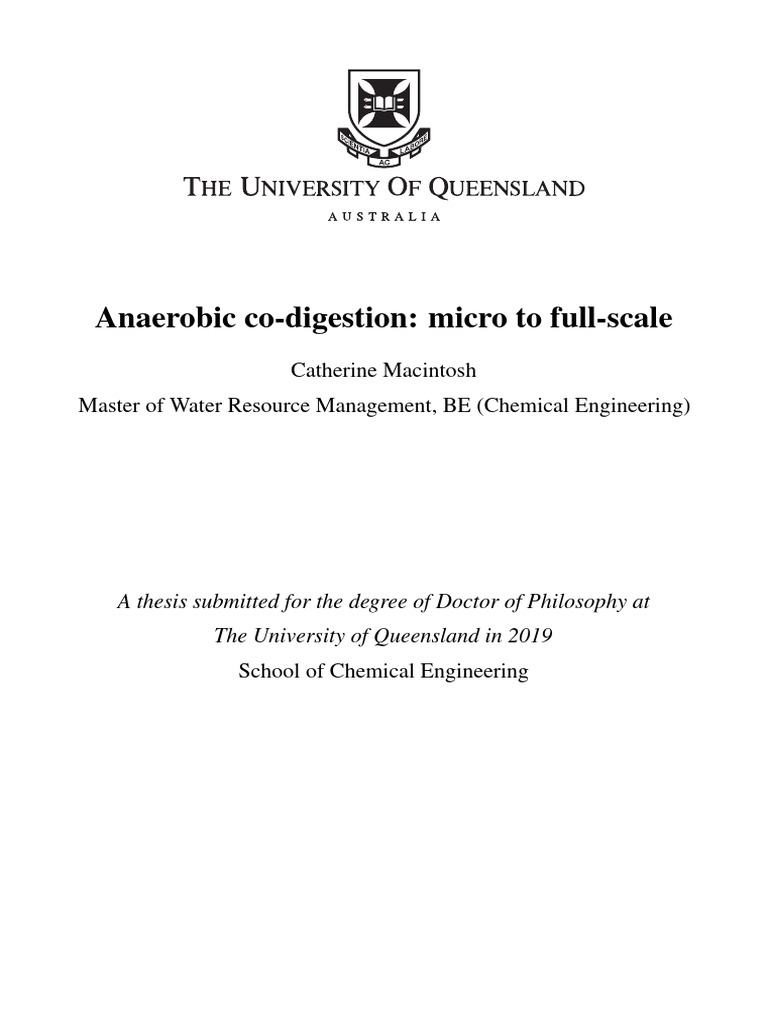 Anaerobic Co-Digestion: Temperature Effects | PDF | Anaerobic Digestion ...