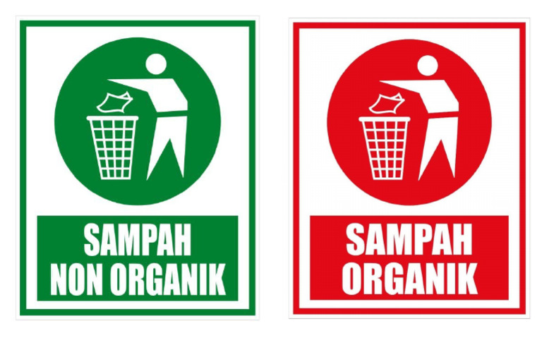 Label Sampah Organik | PDF