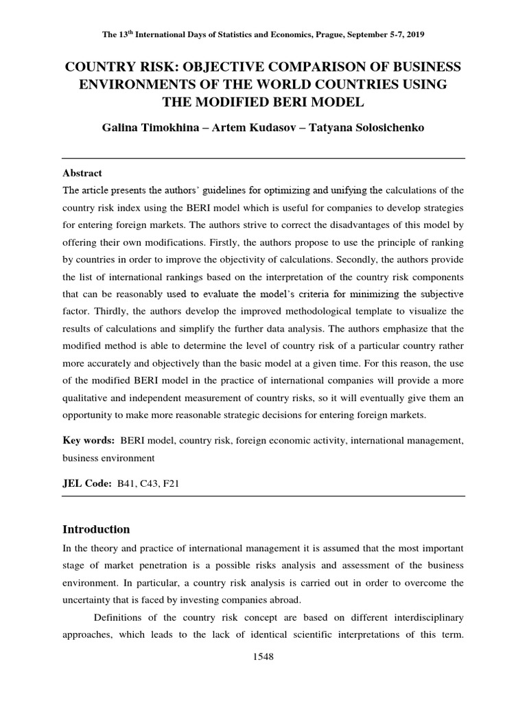 risk assessment mode; | PDF | Risk | Methodology