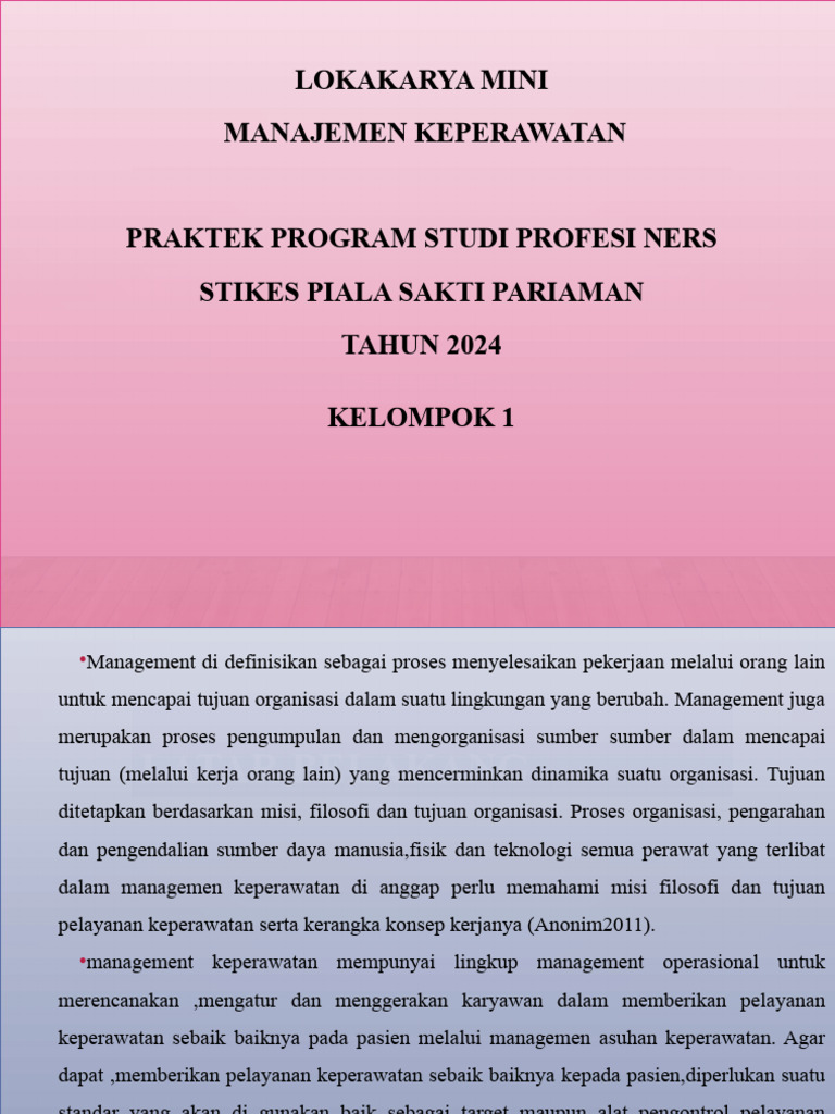 tampil management anak ppt (1) | PDF