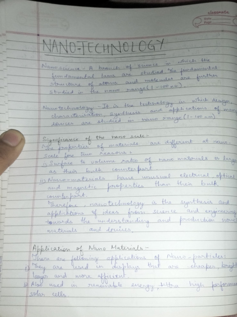 Nano Material | PDF | Science & Mathematics