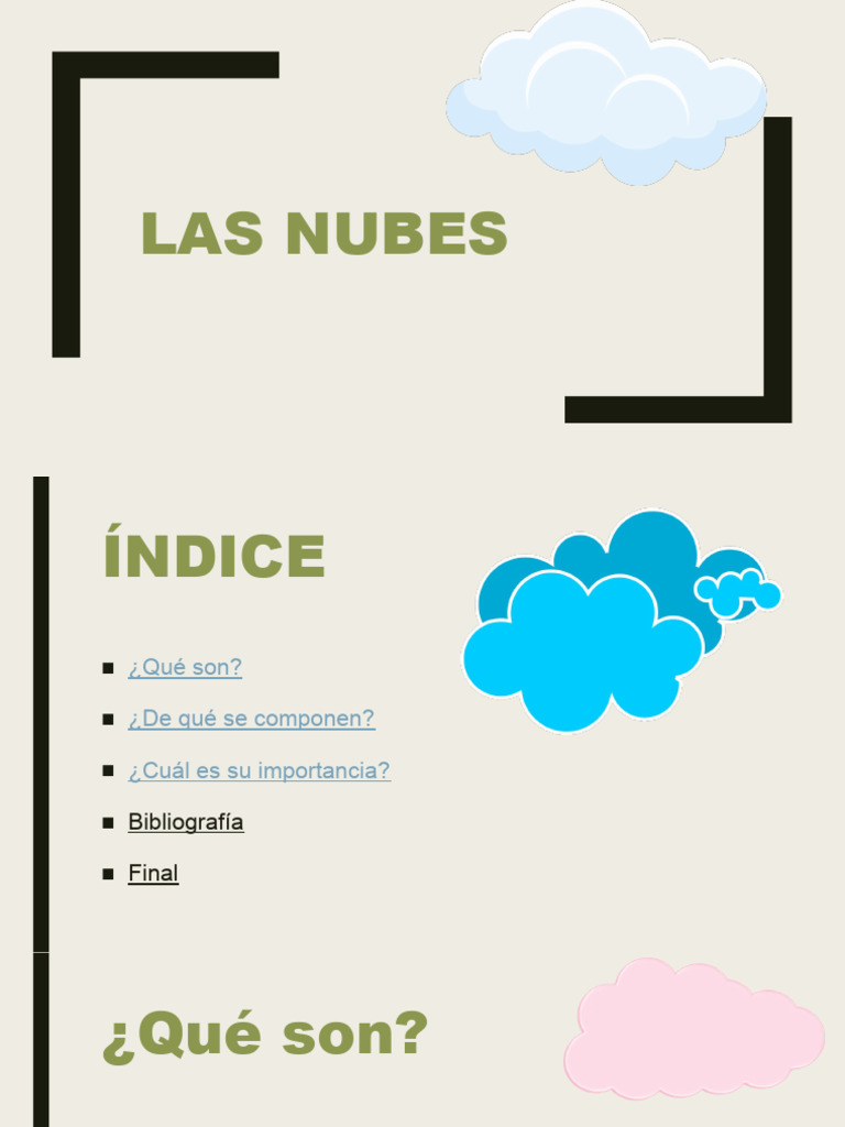 Las Nubes | PDF