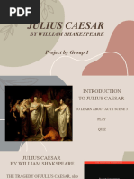 Julius Caesar Act 5 Scene 1 Translation | PDF | Augustus | Mark Antony
