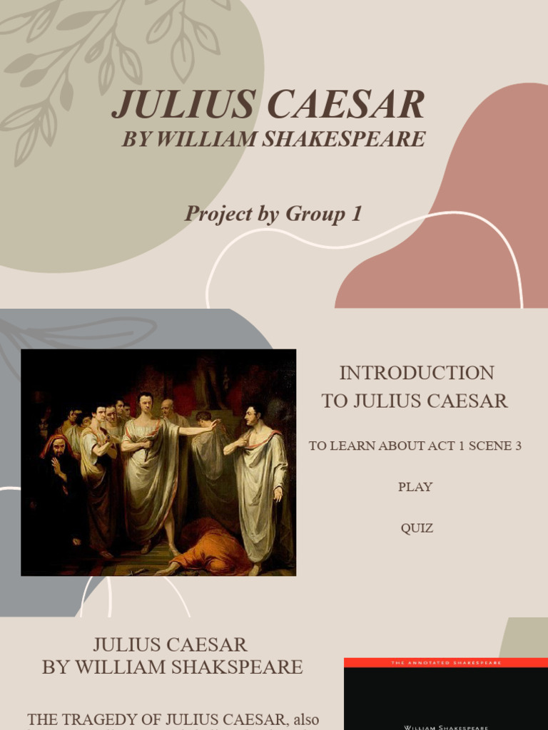 Julius Caesar | PDF | Julius Caesar | Cicero