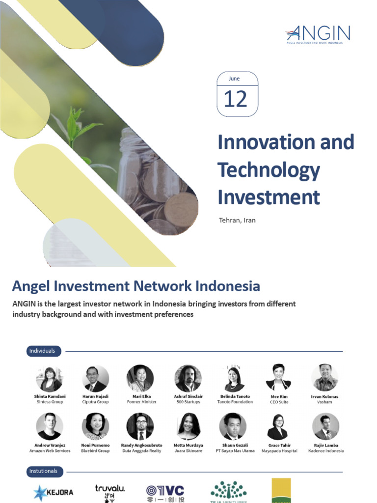 01 - ANGIN - David Soukhasing | PDF | Startup Company | Small Business & Entrepreneurs