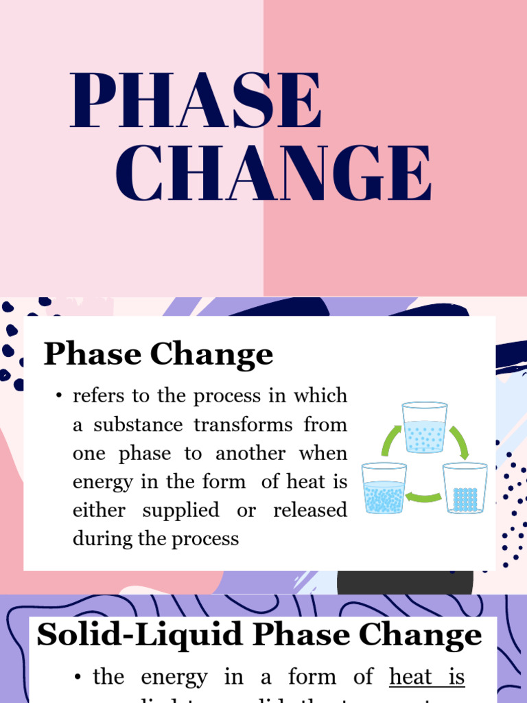 Phase Changes | PDF