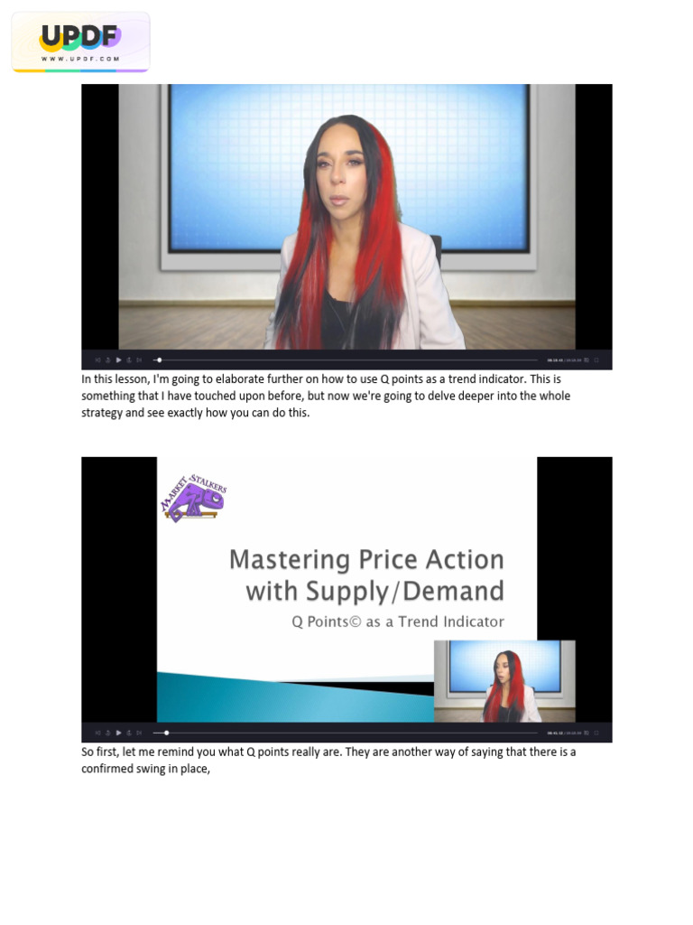 Q Points As A Trend Indicator | PDF | Prices | Day Trading