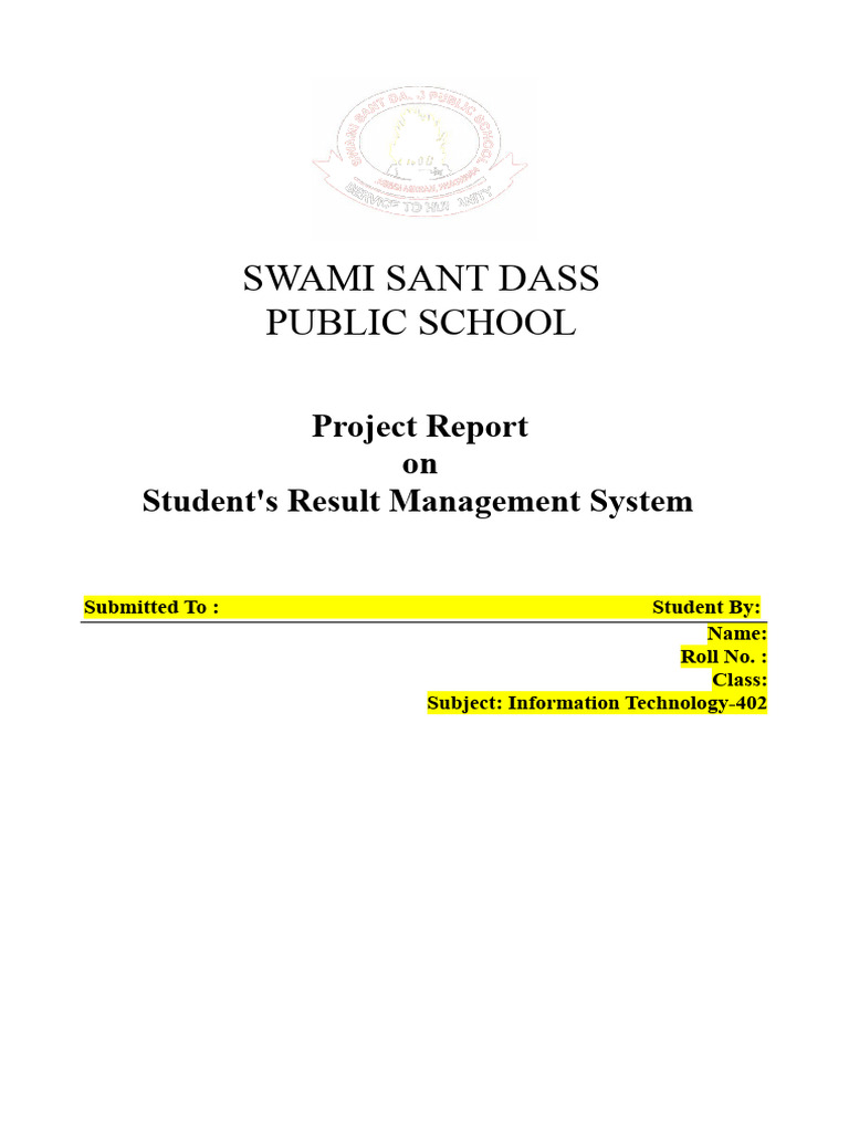 Project Sample | PDF | Databases | Microsoft Windows