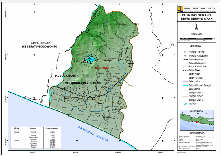 Peta Das Serang | PDF