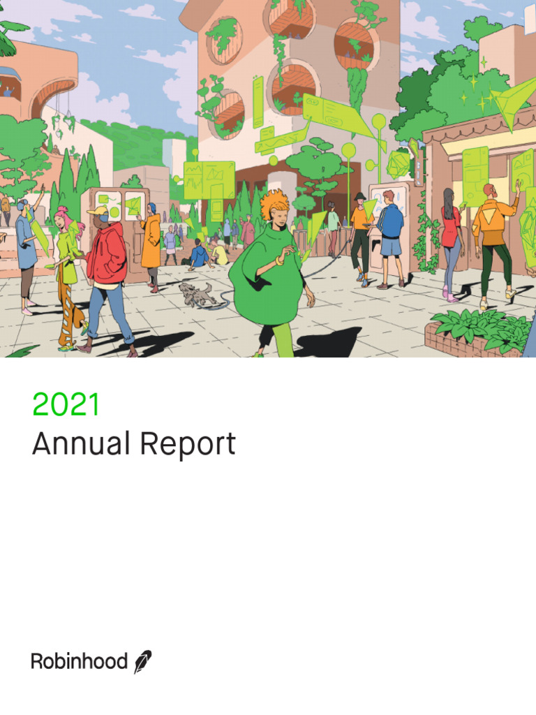 HOOD 2021 Annual Report | PDF | Stocks | Investing