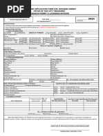Pasig - Business Permit Application Form | PDF | Business | Taxes