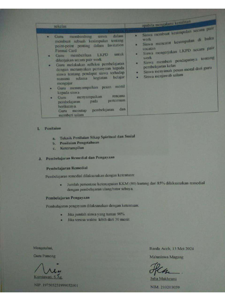 TTD RPP Betol | PDF