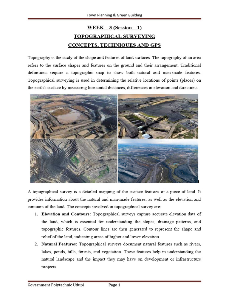 Week - 3 | PDF | Geographic Information System | Topography