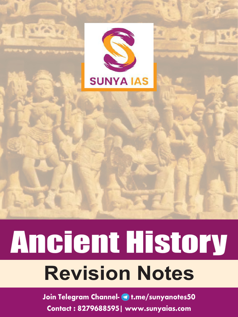 Ancient History Revision Notes PDF | PDF | History | Classics