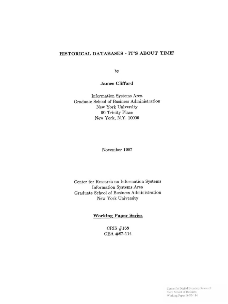 Dbms Historical Concepts Pdf Databases Relational Model