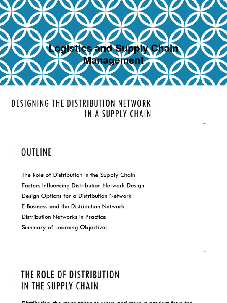 Distribution Network | PDF | Warehouse | Supply Chain