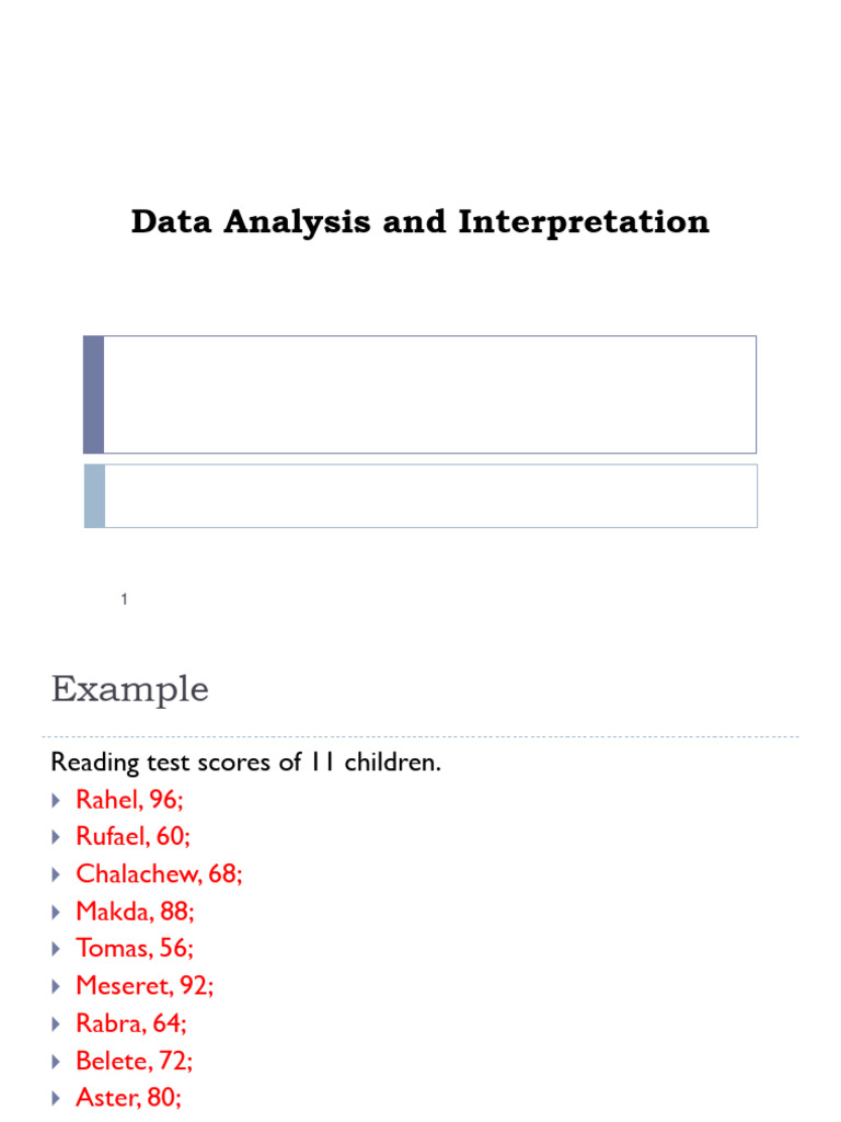 RM 7 DataAnalysis&Interpretation | Download Free PDF | Hypothesis | Methodology