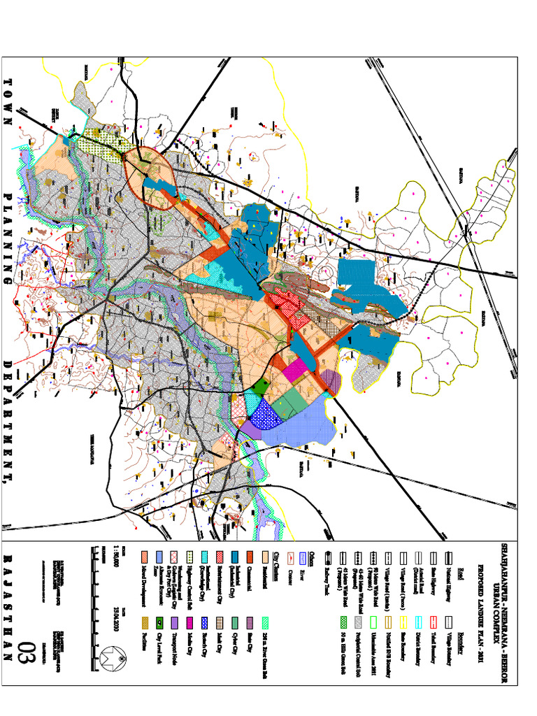 Neemrana Master Plan 2031 Map | PDF
