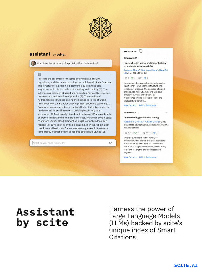 LLM Prompt Handbook Scite Assistant | PDF | Information Science | Computing