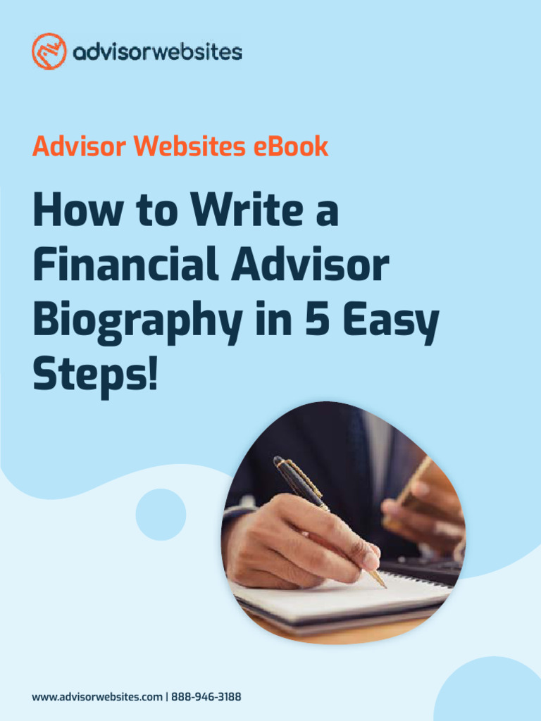 5 Steps to Craft a Financial Advisor Bio | PDF | Financial Adviser