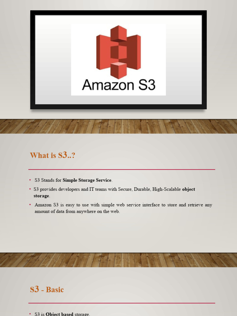 Aws S3 | PDF | Data | Computer Engineering