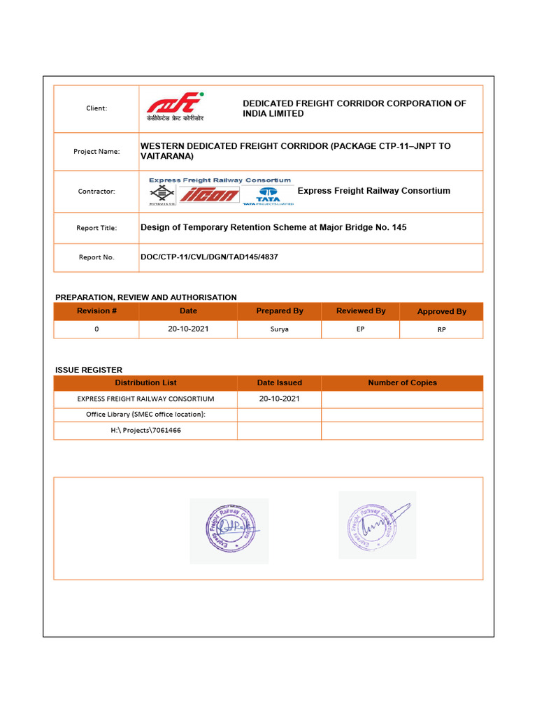 Shoring Design-Br 145-A1 & A2 | PDF | Bending | Structural Engineering