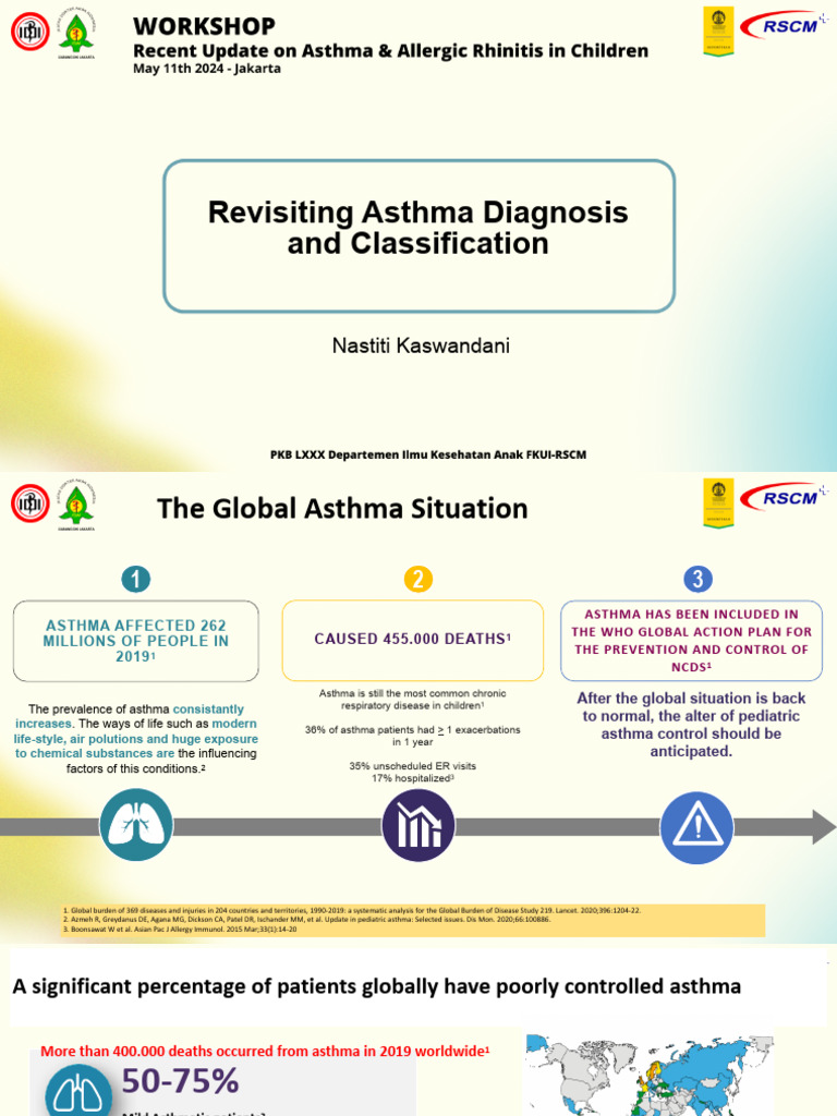 Revisiting Asthma Diagnosis and Classification - NK - 2024 | PDF ...