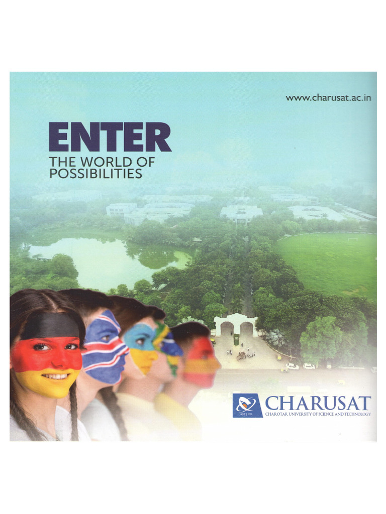 Charusat University Broucher | PDF