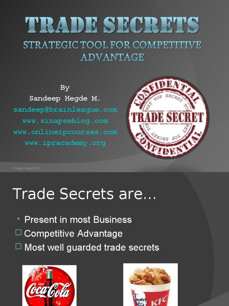 Safeguarding Trade Secrets | PDF | Trade Secret | Secrecy
