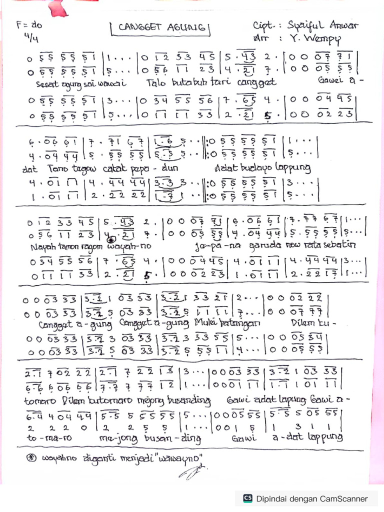 Cangget Agung | PDF