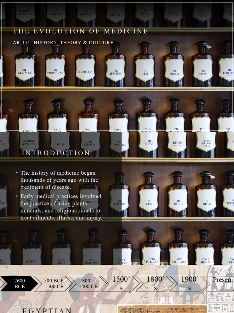 Evolution of Medicine: A Historical Overview | PDF | Traditional ...