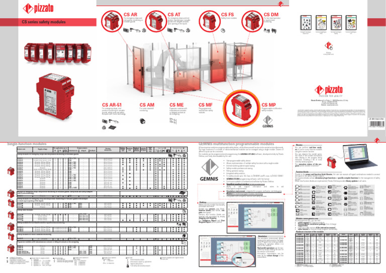 CS Series Safety Modules | PDF | Computing