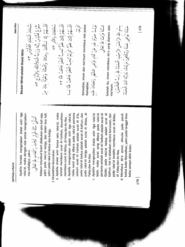 Doa Witir | PDF