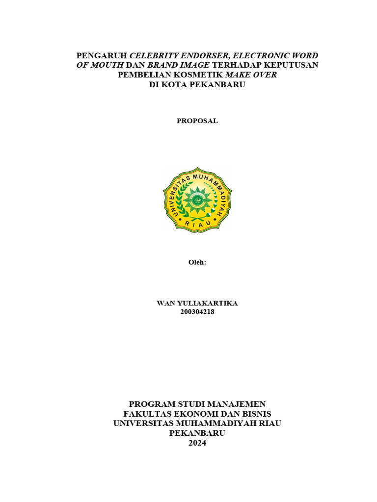 Sempro Revisi | PDF | Bisnis | Komputer