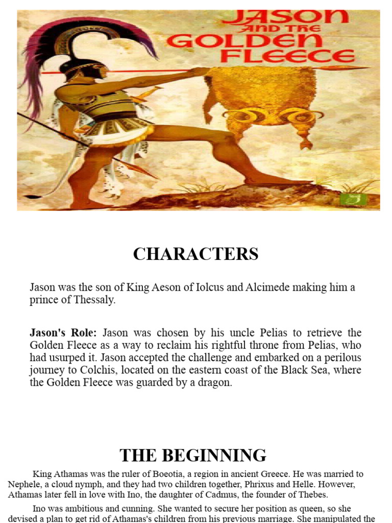 Quest of The Golden Fleece | PDF | Jason | Argonauts