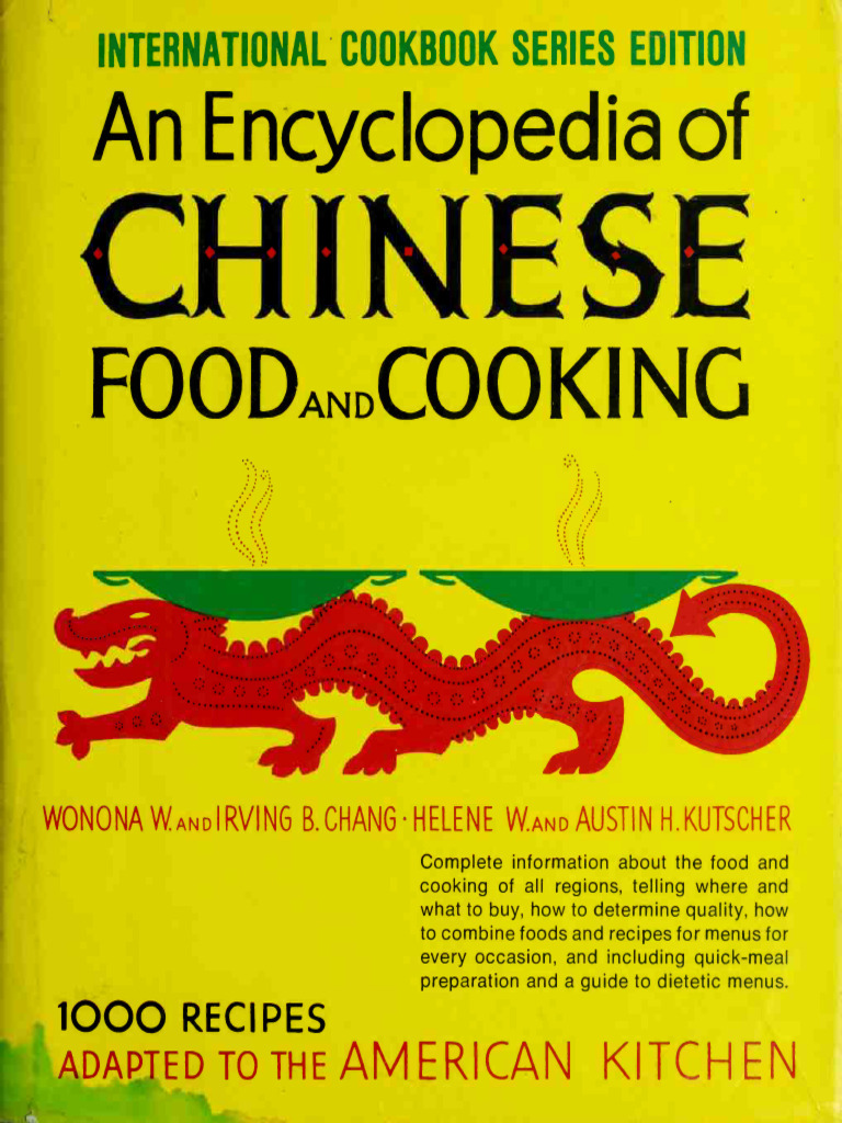 An Encyclopedia of Chinese Food and Cooking | PDF | Chinese Cuisine ...