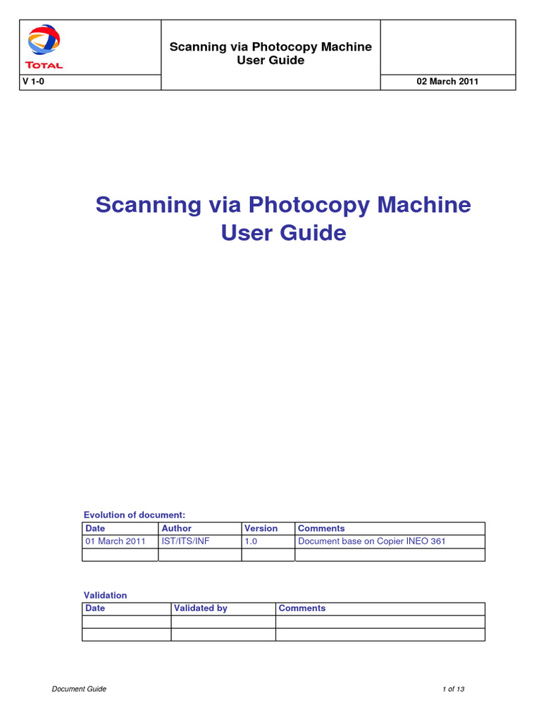 Scanning Via Photocopy Machine User Guide | PDF | Photocopier | Image Scanner