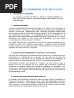 Postulats et conventions comptables OHADA | PDF | Comptabilité ...
