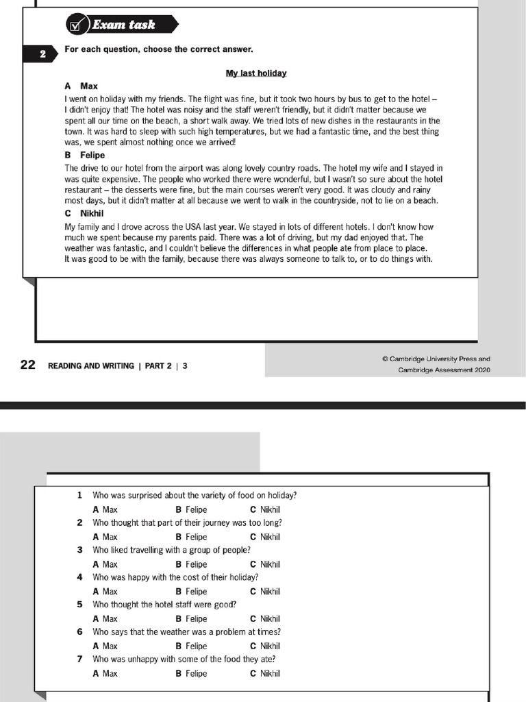Task 2 Reading 164 | PDF
