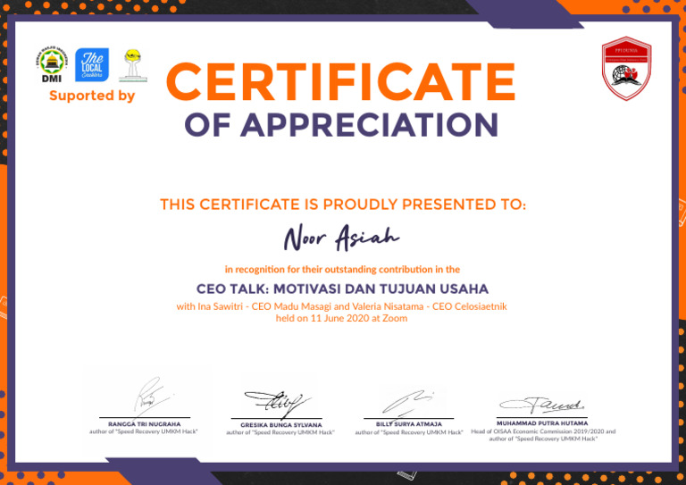 Seminar CEO Talk Online TNR | PDF