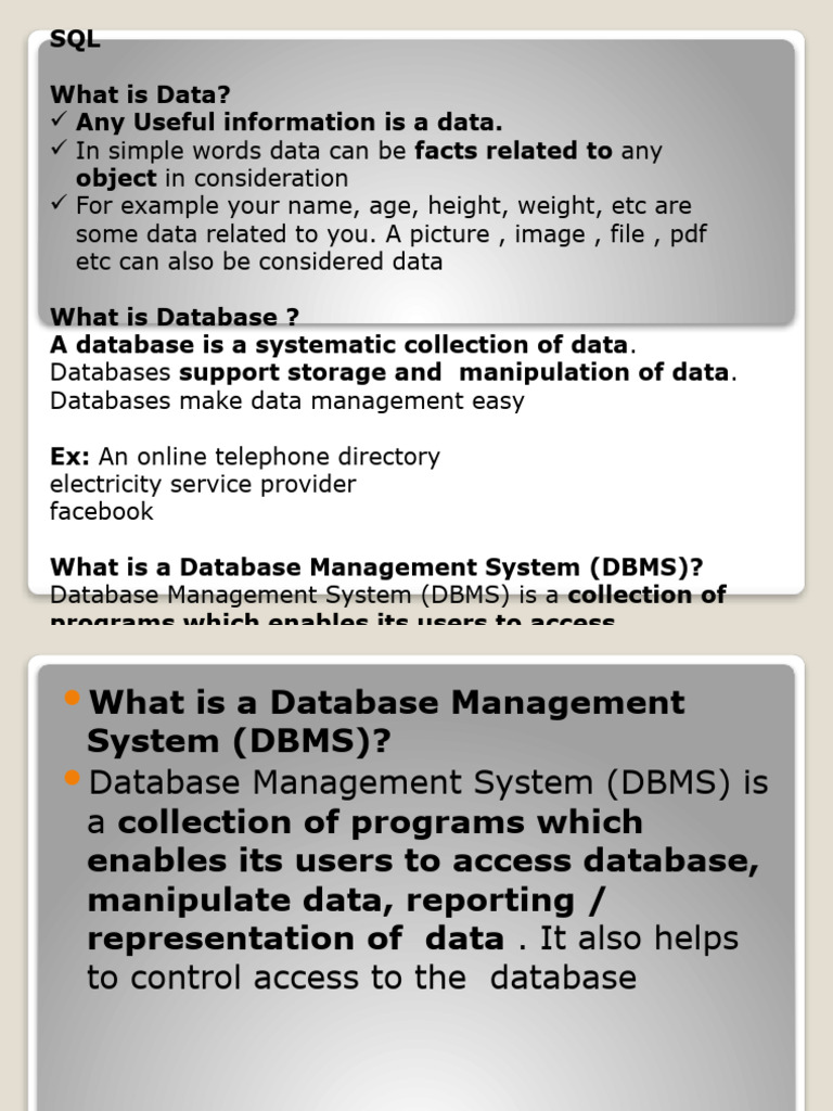 Understanding Databases and SQL Basics | PDF | Databases | Sql